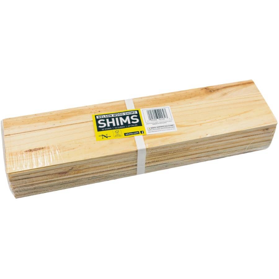 NELSON WOOD SHIMS 16" Contractor Wood Shims | Home Hardware