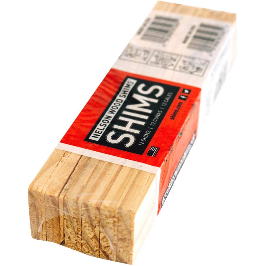 NELSON WOOD SHIMS 8" DIY Bundle Wood Shims | Home Hardware