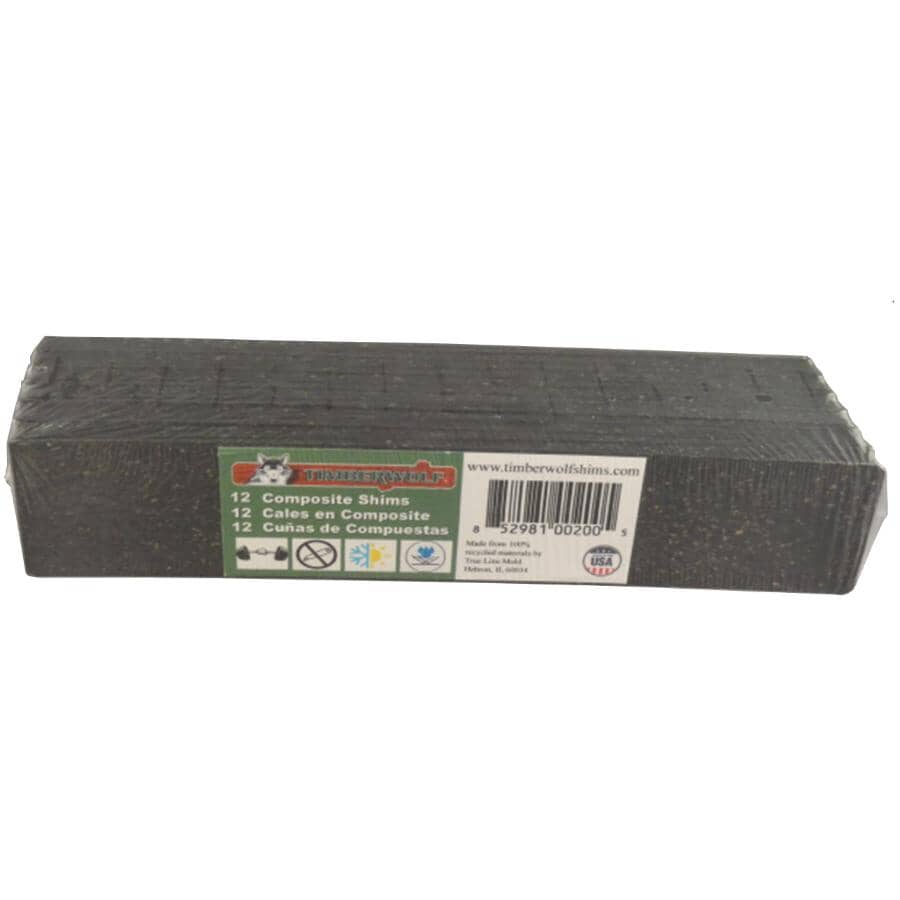 8" Composite Shims - 12 Pack | Home Hardware