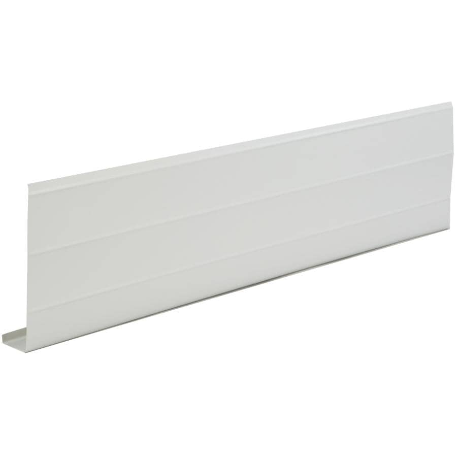 KAYCAN 1" x 6" x 10' Linen Ribbed Aluminum Fascia | Home Hardware