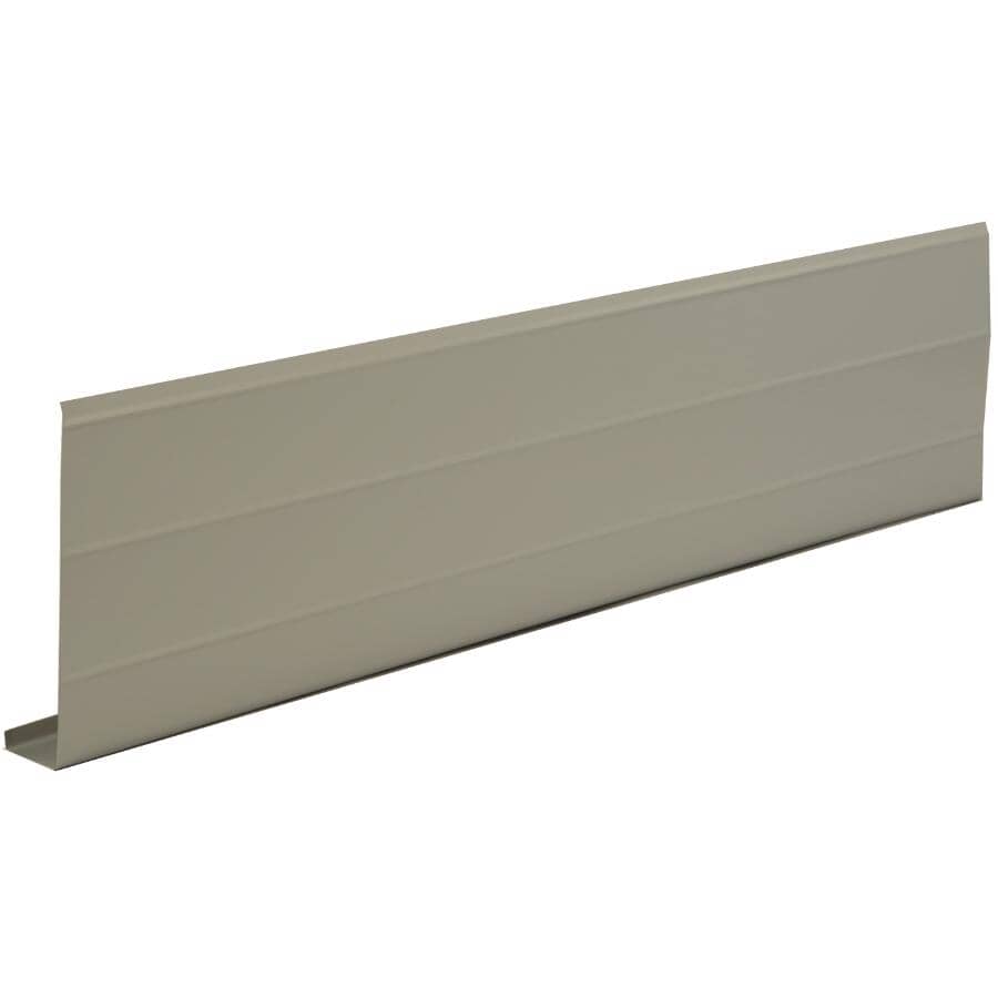1" x 6" x 10' Wicker Ribbed Aluminum Fascia | Home Hardware
