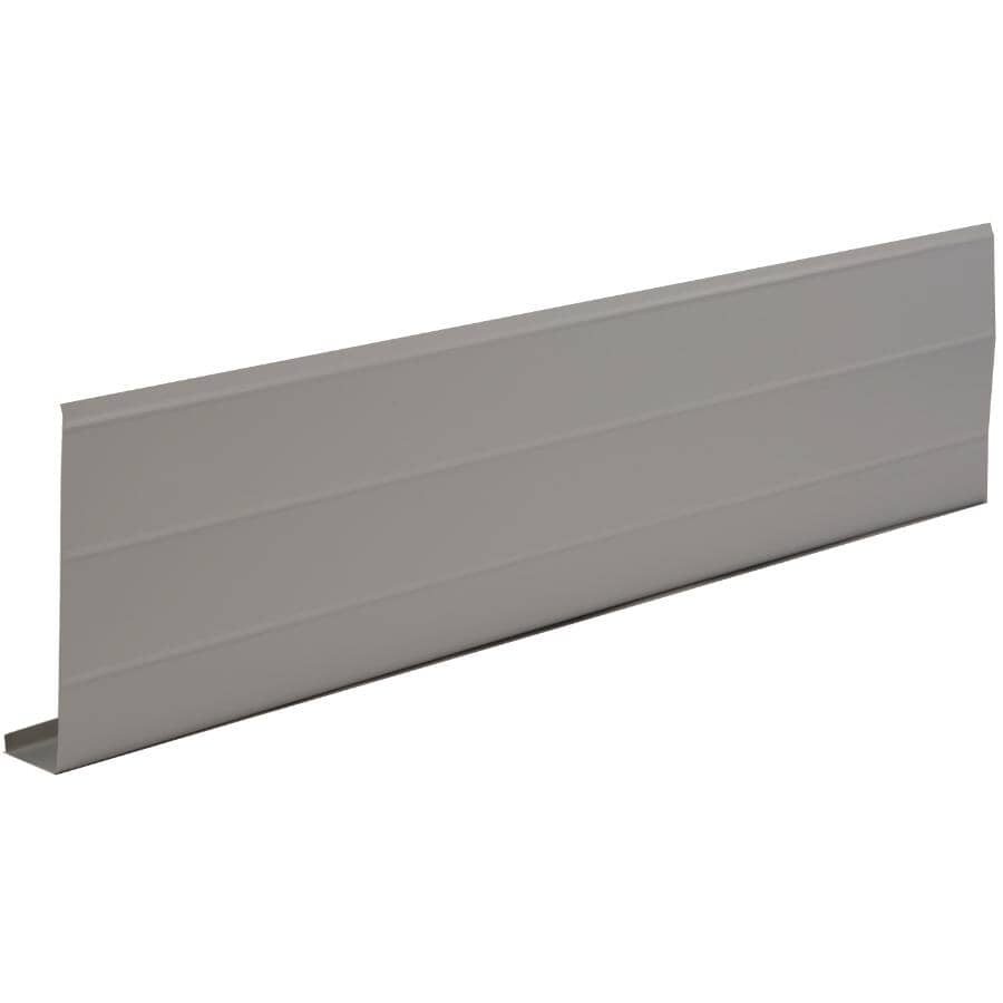 1" x 6" x 10' Mocha Ribbed Aluminum Fascia | Home Hardware
