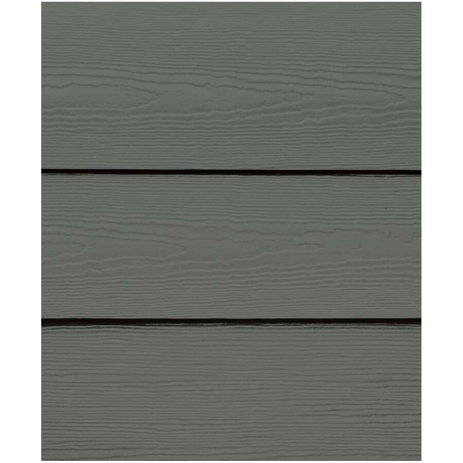 JAMES HARDIE 6-1/4" x 12' Aged Pewter Cedarmill HZ5 Cement Siding ...