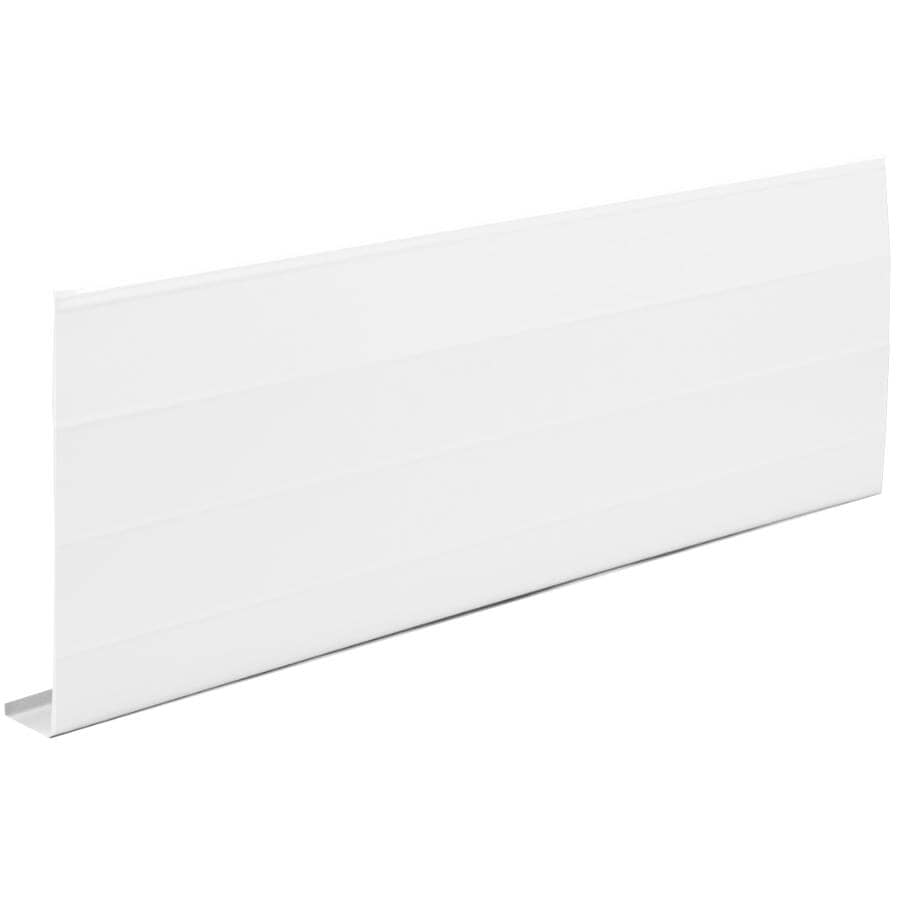 KAYCAN 1" x 8" x 9'10" Ribbed Aluminum Fascia | Home Hardware