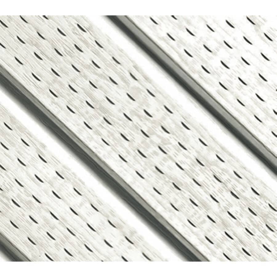 KAYCAN 10" x 12' Slate Grey 2 Panel Vented Vinyl Soffit | Home Hardware