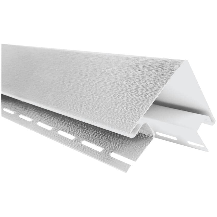 GENTEK 3-1/2" x 10' White Outside Corner Vinyl Trim | Home Hardware