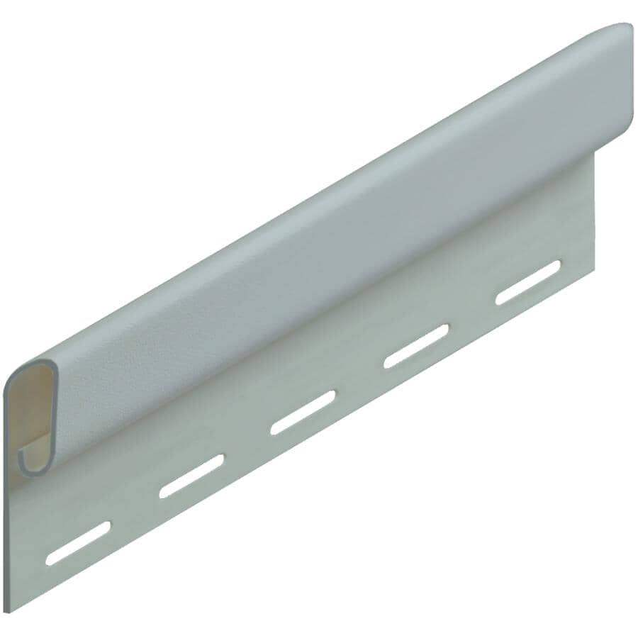 Kaycan 12' Teal Brushed Finish Vinyl Undersill Trim | Home Hardware