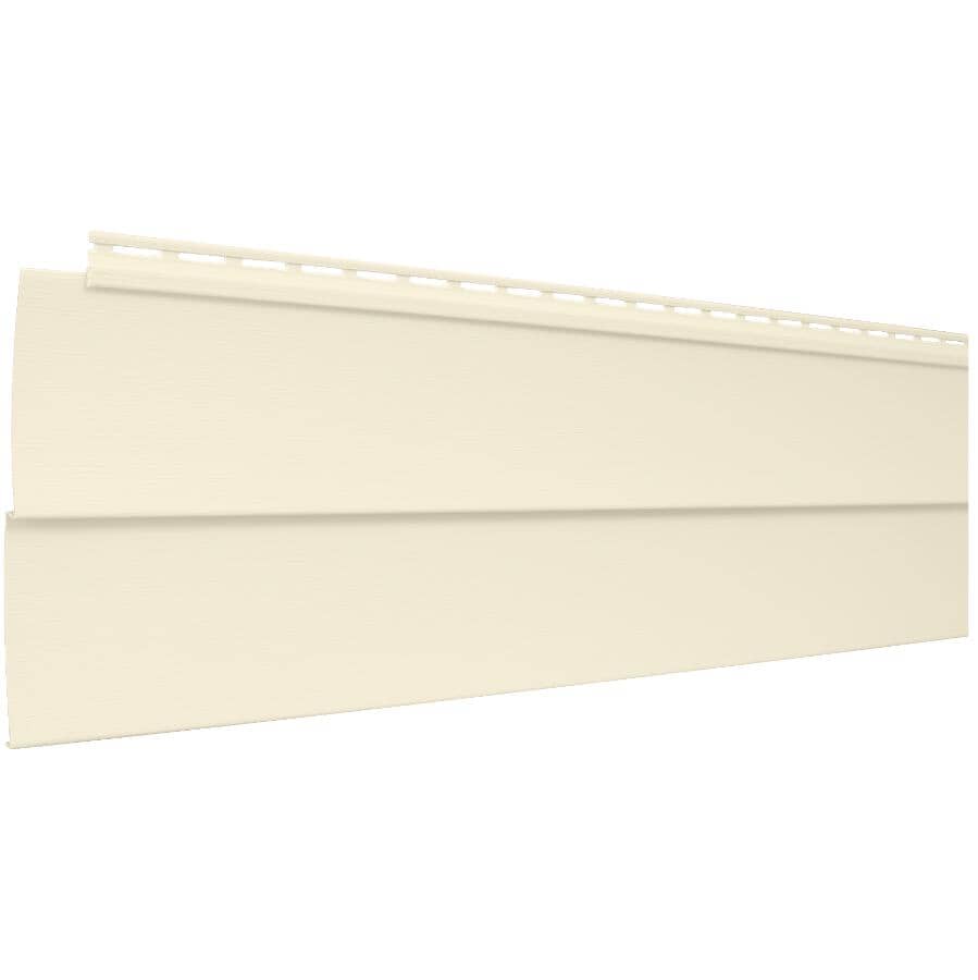 Gentek Double 4" Concord Regular Almond Vinyl Siding | Home Hardware