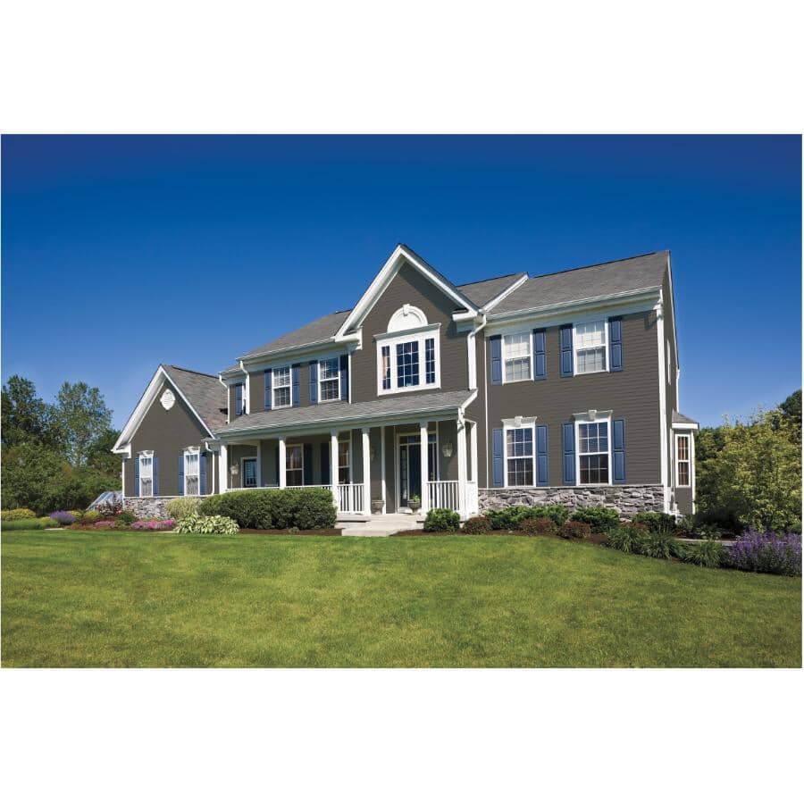 KAYCAN Double 4" DaVinci Dutch Lap Castlemore Vinyl Siding | Home Hardware