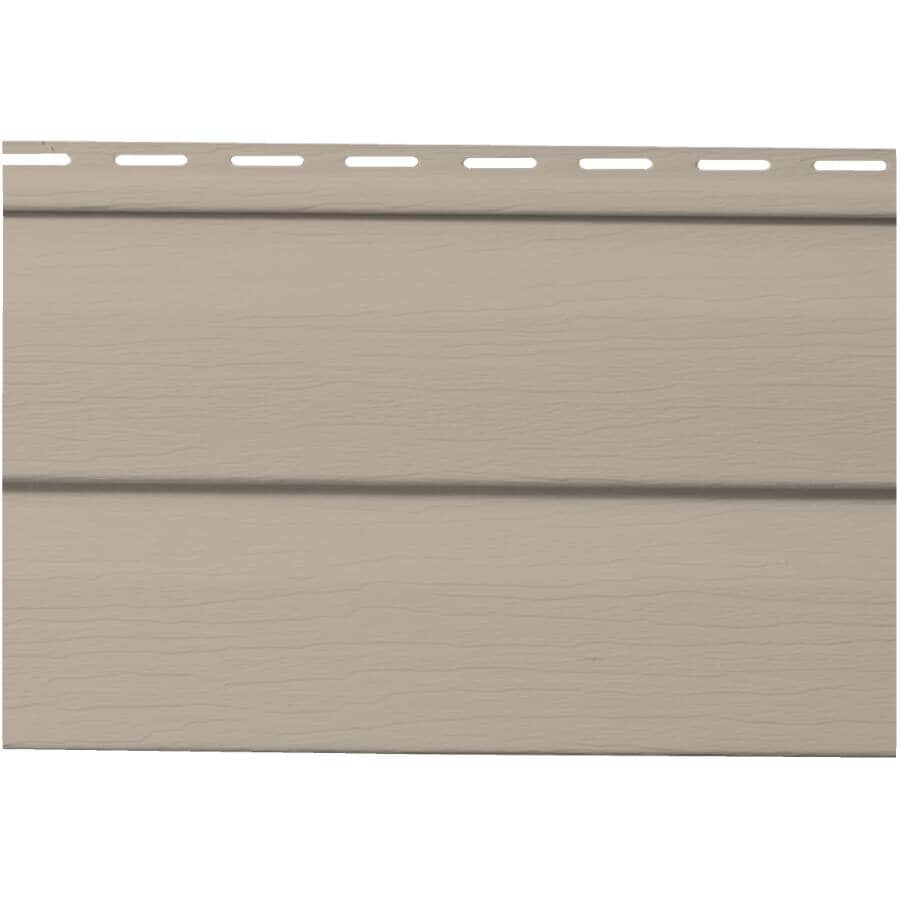 KAYCAN Double 4.5" Prova Dutch Lap Bisque Vinyl Siding | Home Hardware