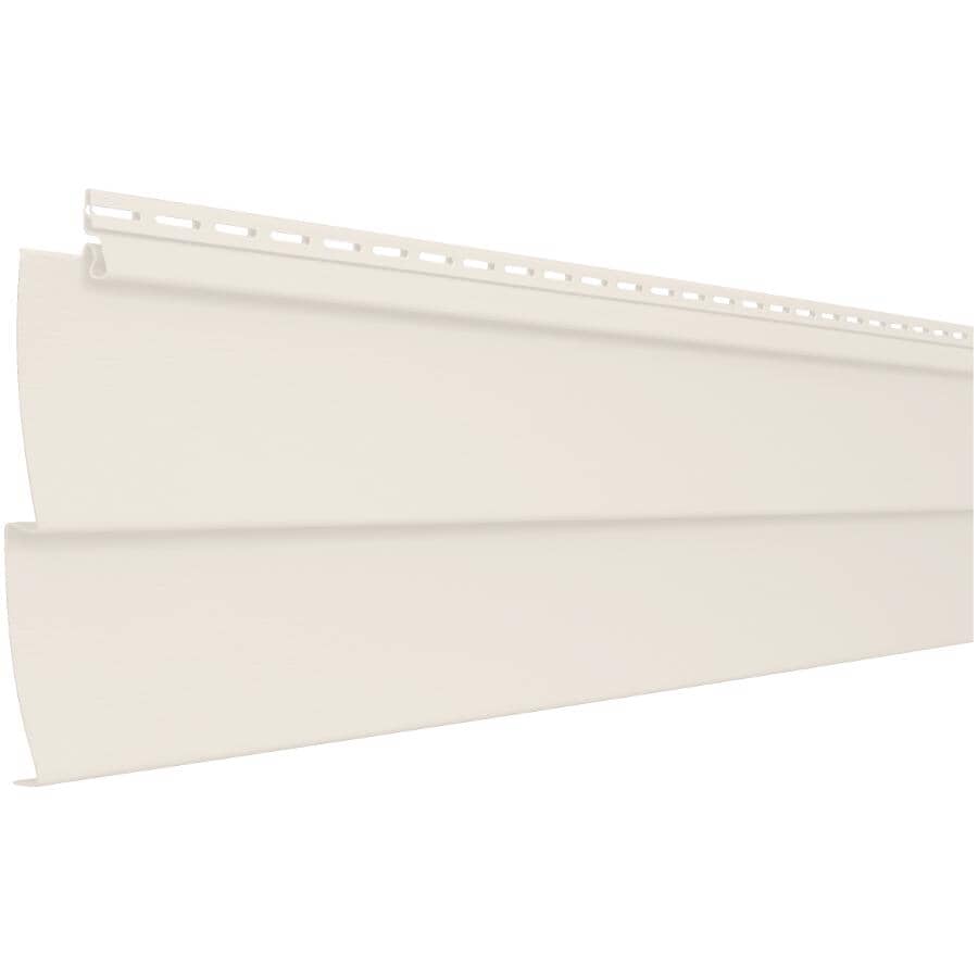 Gentek Double 4" Sequoia Linen Vinyl Siding | Home Hardware