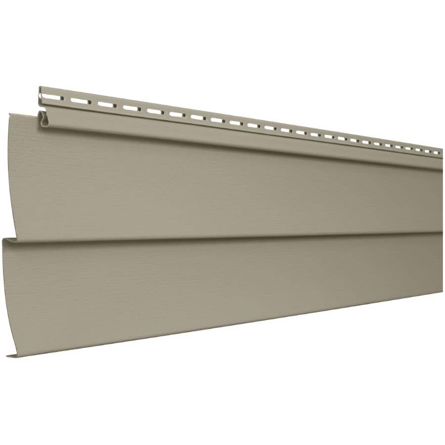 Gentek Double 4" Sequoia Pebble Vinyl Siding | Home Hardware