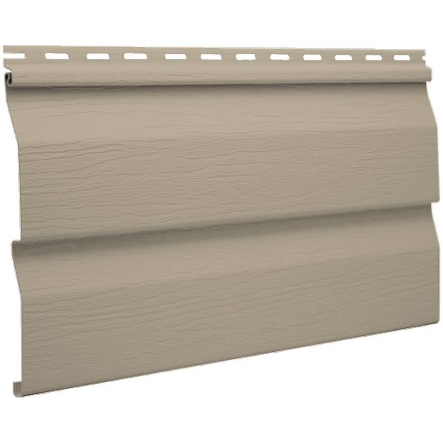 KAYCAN Double 4.5" Sierra Wicker Vinyl Siding | Home Hardware