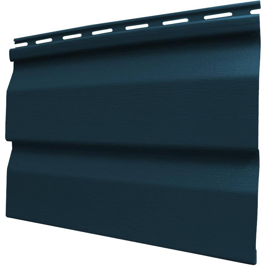 KAYCAN Double 4" Verona Urban Blue Dutch Lap Vinyl Siding | Home Hardware