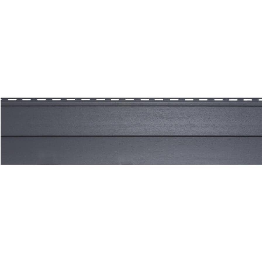 KAYCAN Double 4" Verona Boulder Grey Bevel Vinyl Siding | Home Hardware