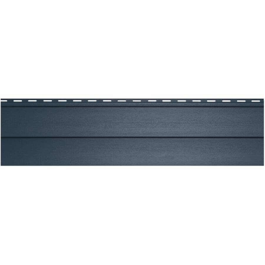 Kaycan Double 4" Verona Urban Blue Bevel Vinyl Siding | Home Hardware