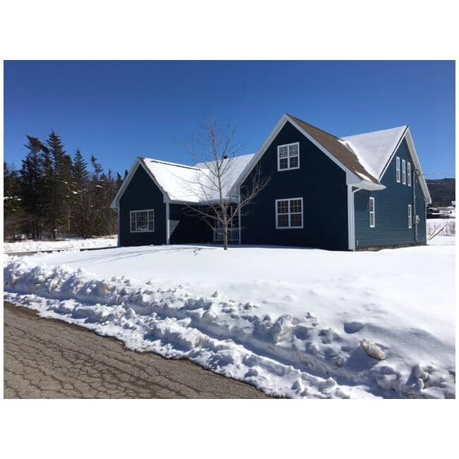 Kaycan Double 4" Verona Urban Blue Bevel Vinyl Siding | Home Hardware