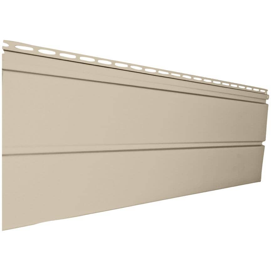 Gentek 10" Double 5" Wicker Vertical Vinyl Siding | Home Hardware