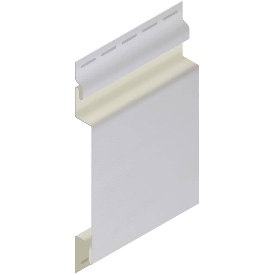 Kaycan 6" White Double J Vinyl Siding | Home Hardware