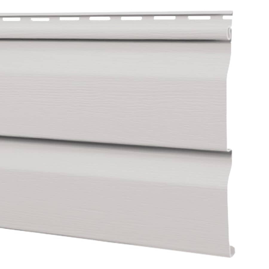 MITTEN Double 4.5" Oregon Pride Frost Vinyl Siding | Home Hardware