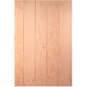 DOMAN 9.5mm x 4' x 8' Natural Chalet Panel Siding | Home Hardware