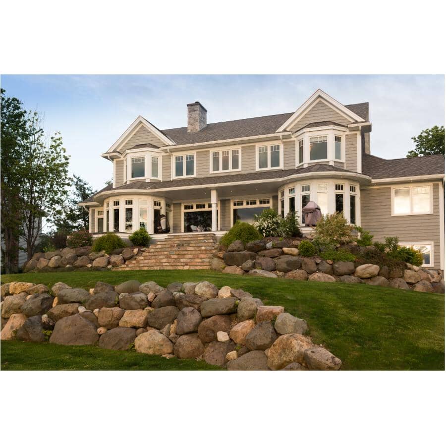 Fraser Wood Siding 1"x6" Evolution Pepperwood Euro-V Wood Siding, by ...