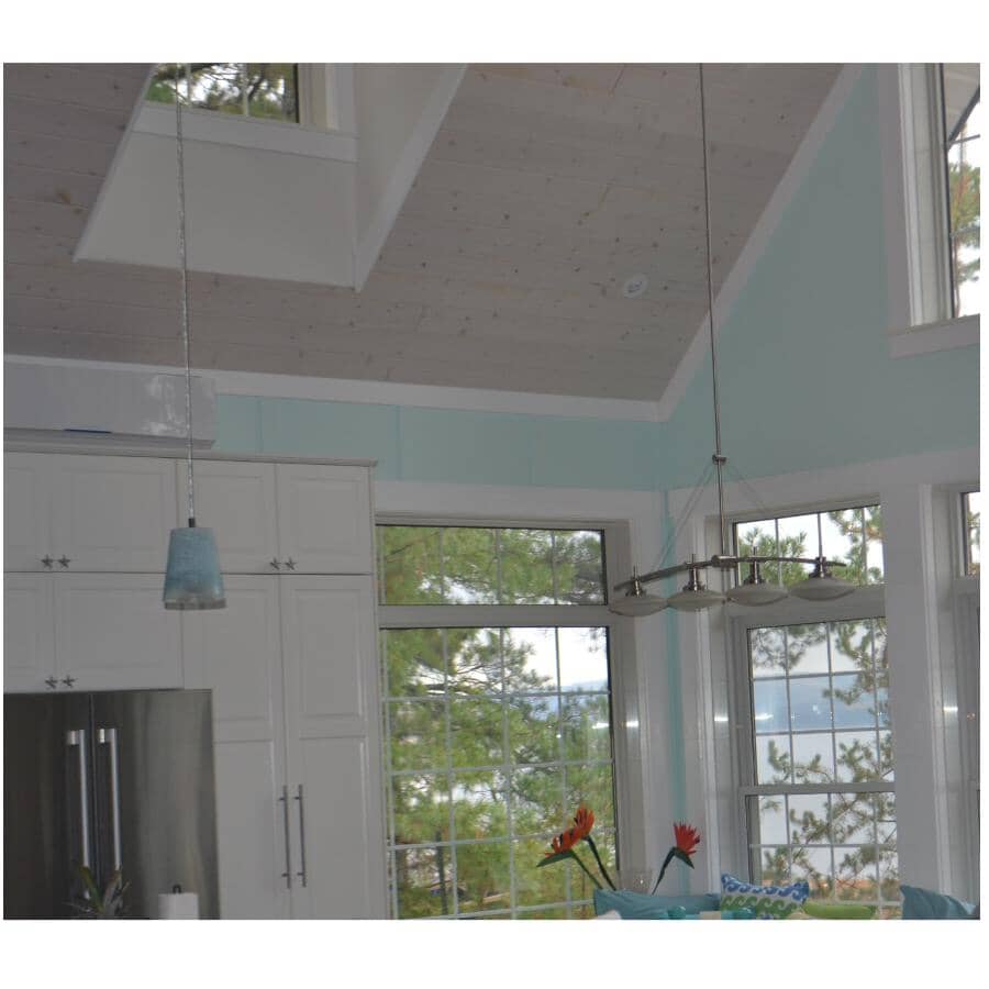 READY PINE 1" x 6" Pickled Pine Tongue and Groove Paneling, by Linear ...