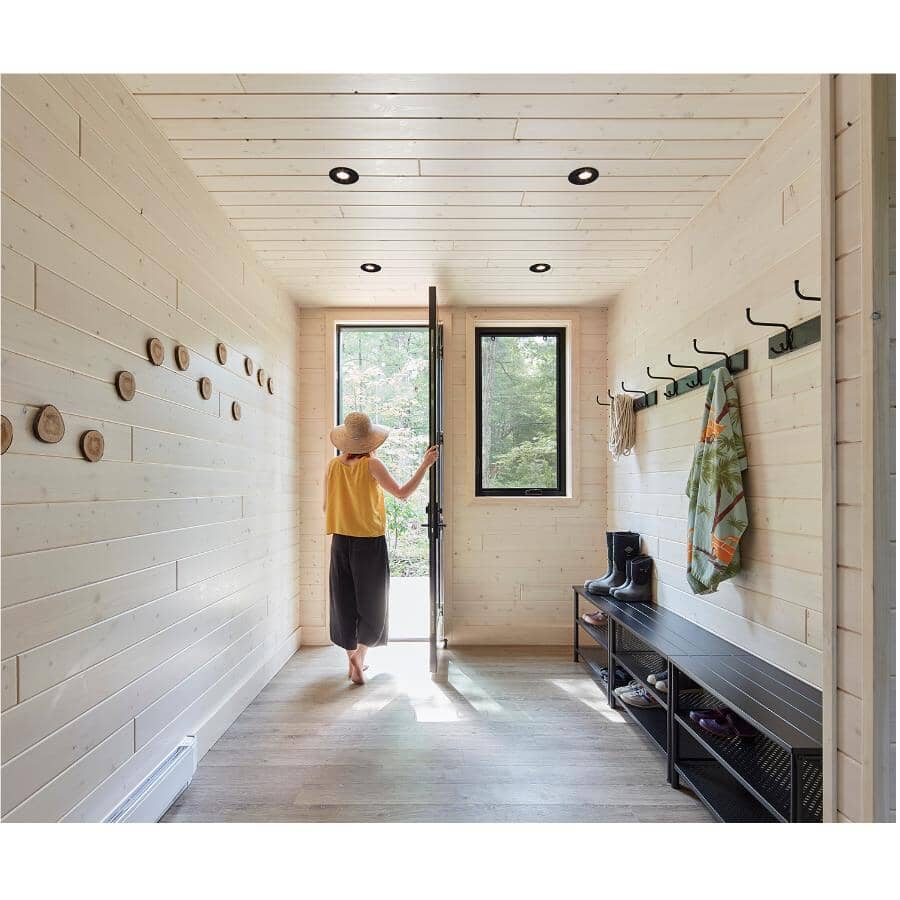 READY PINE 1" x 6" Pickled Pine Tongue & Groove Nickel Gap Paneling ...