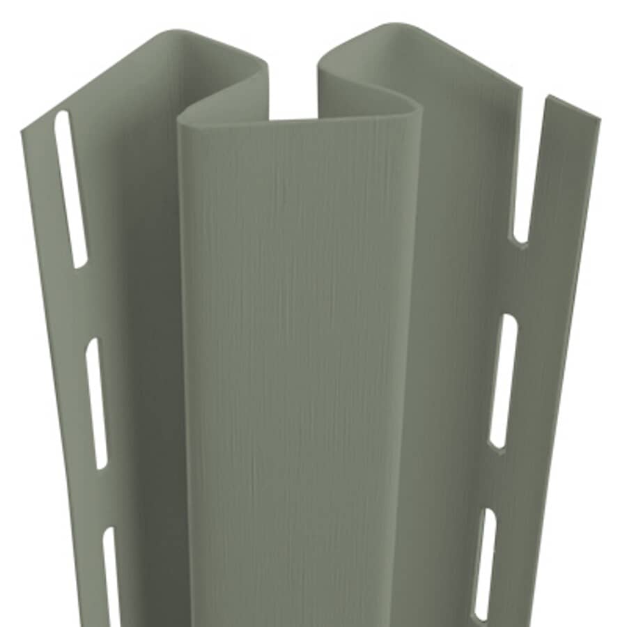 Mitten 10' Aviator Green Inside Corner Vinyl Trim | Home Hardware