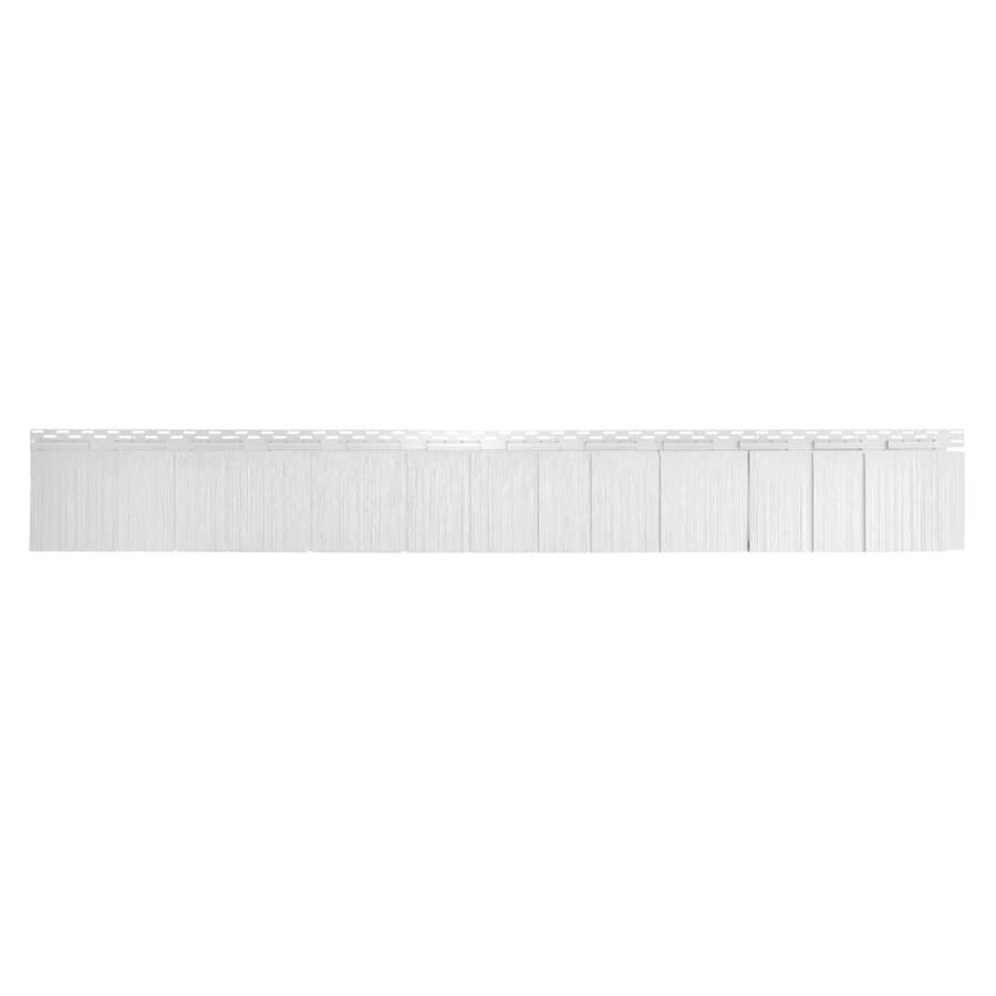 KAYCAN Single 7" Perfection White Vinyl Siding | Home Hardware