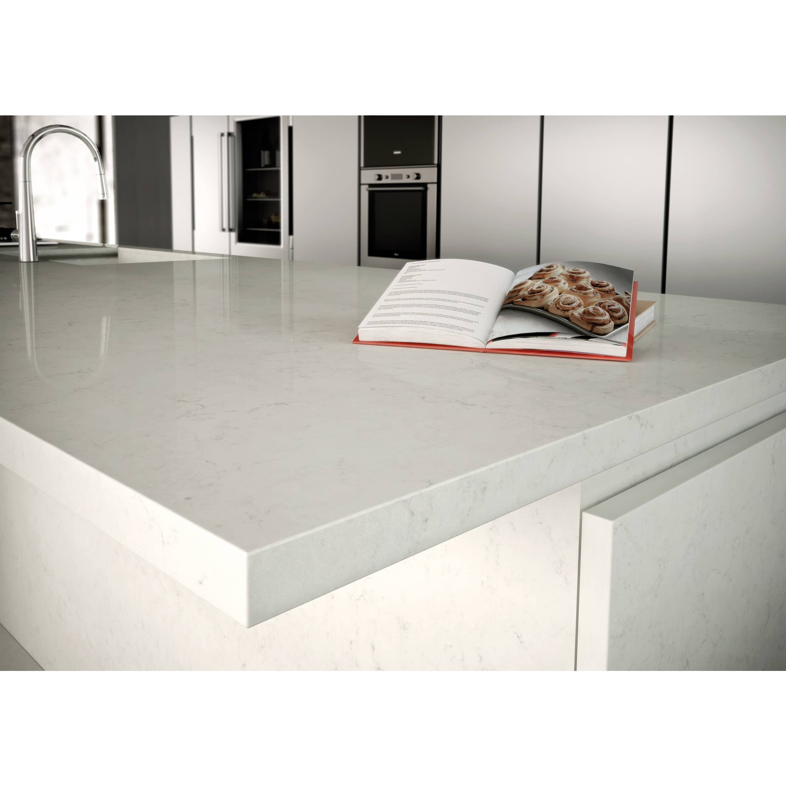 CAESARSTONE London Grey Quartz Countertop | Home Hardware