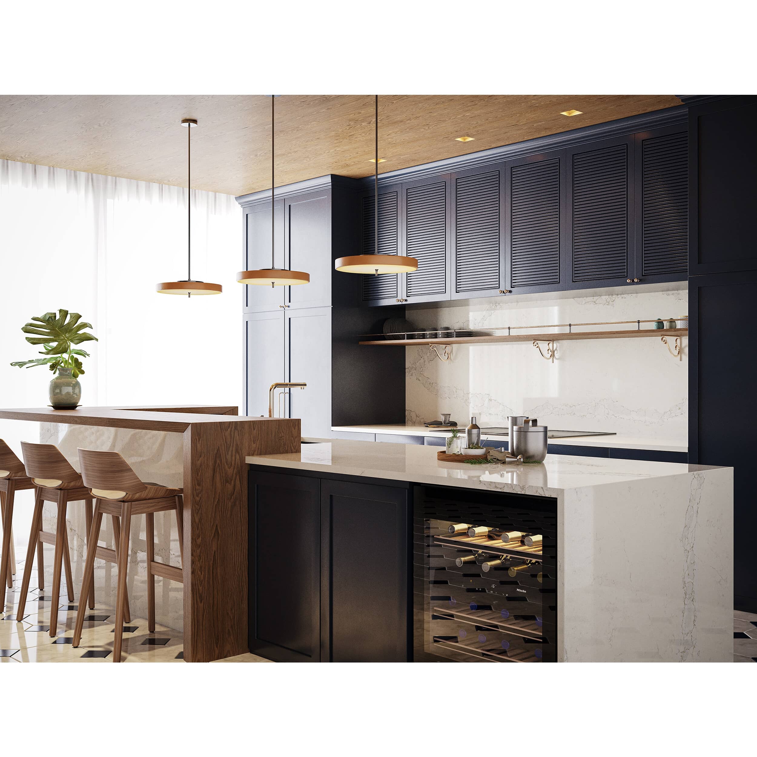 CAESARSTONE Calacatta Stillstorm Quartz Countertop | Home Hardware