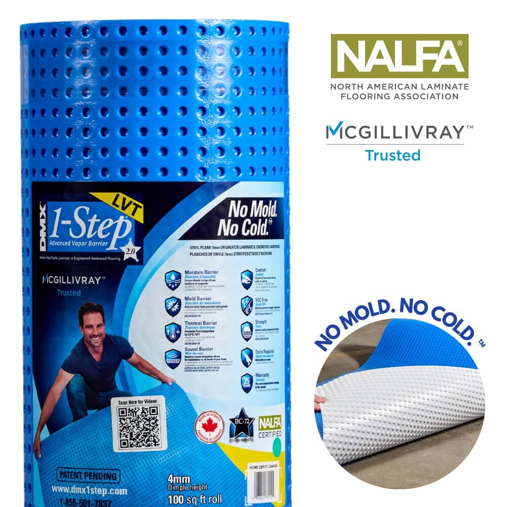 DMX TILE MEMBRANE 1-Step 2.0 Underlayment | Home Hardware