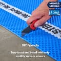 DMX TILE MEMBRANE 1-Step 2.0 Underlayment | Home Hardware