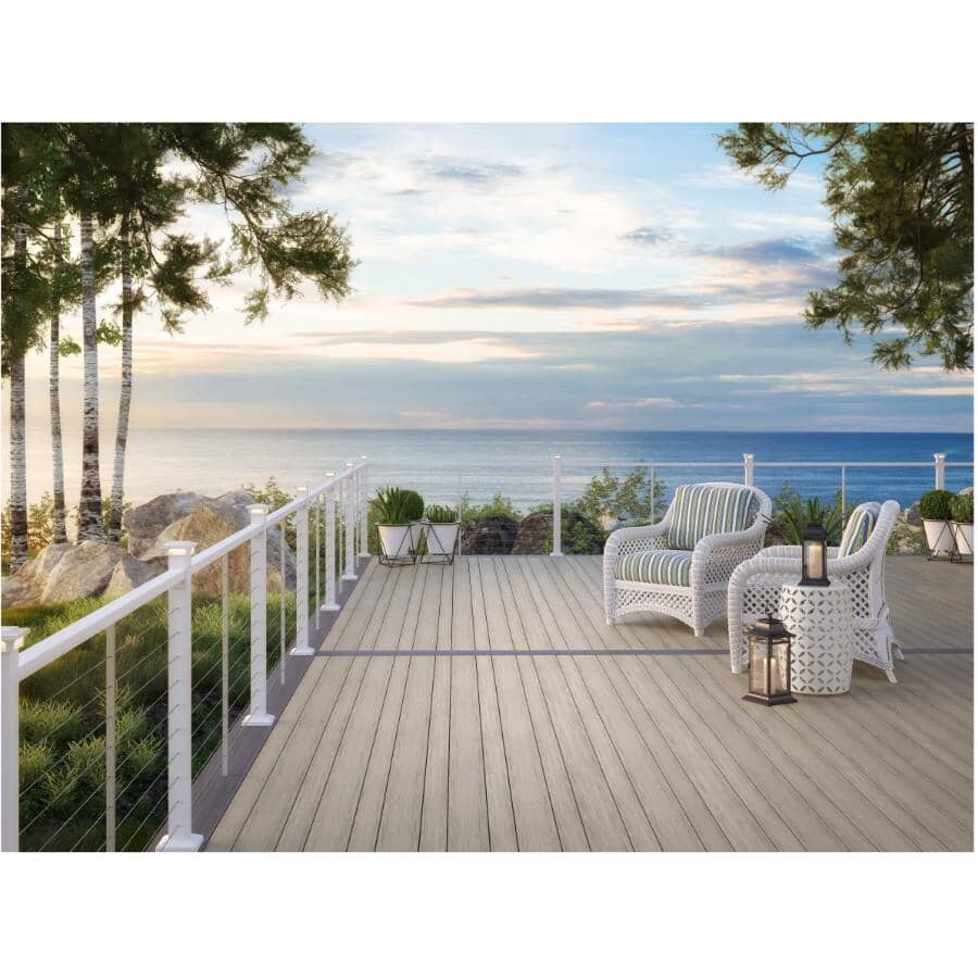 DECKORATORS Voyage Tundra Grooved Edge Decking | Home Hardware