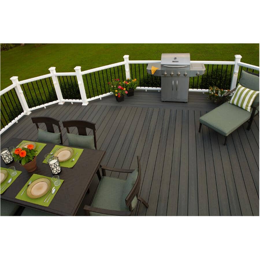 FIBERON Sanctuary Earl Grey Square Edge Decking | Home Hardware