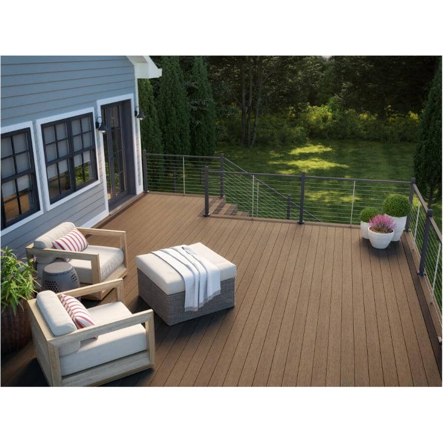 DECKORATORS Vista Ironwood Grooved Edge Decking | Home Hardware
