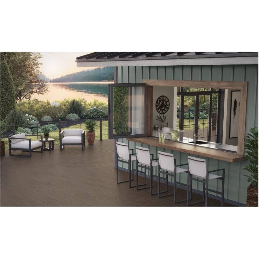 DECKORATORS Vista Ironwood Grooved Edge Decking | Home Hardware