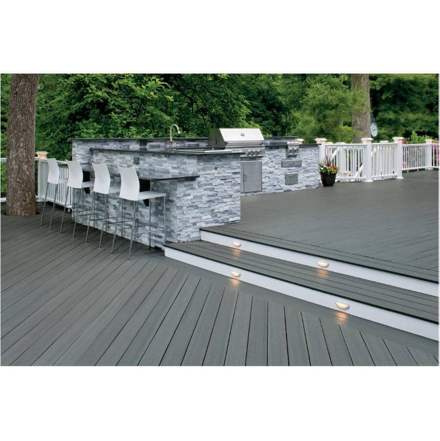 TIMBERTECH Edge Prime+ Sea Salt Grey Deck Board Fascia | Home Hardware
