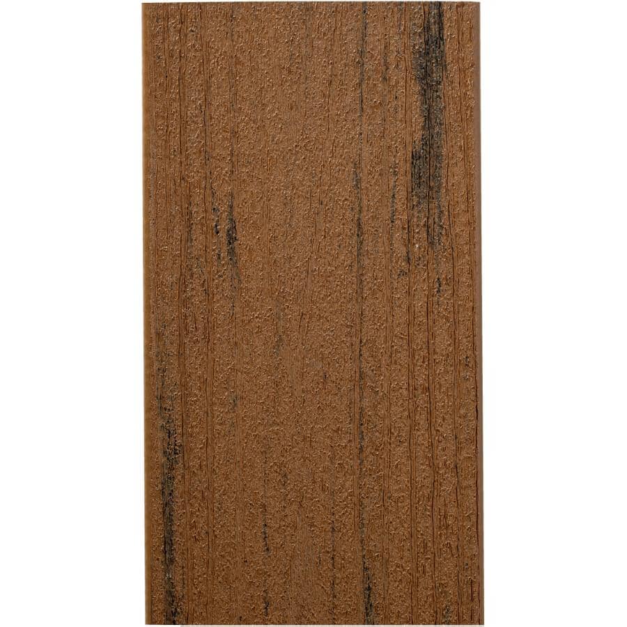 TIMBERTECH 1" x 5-1/2" x 20' Brown Oak Square Edge Deck Board | Home ...