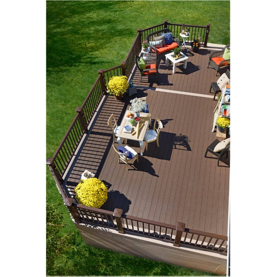 Timbertech 1"x5-1/2"x20' Rustic Elm Square Edge Deck Board | Home Hardware