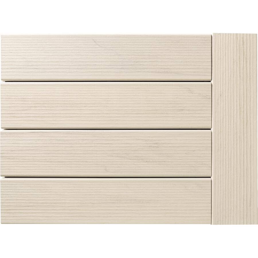 TIMBERTECH 1" x 5-1/2" x 20' Legacy Whitewash Cedar Square Edge Deck ...