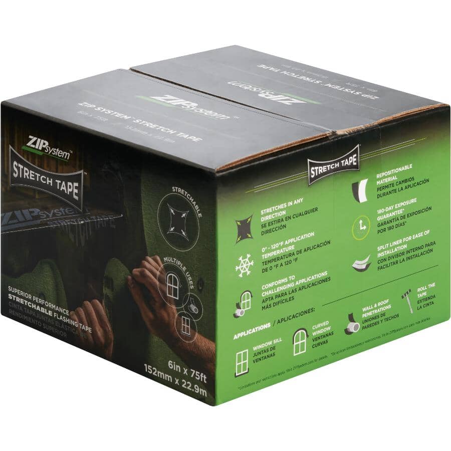 ZIP SYSTEM 6" x 75' Stretch Tape | Home Hardware