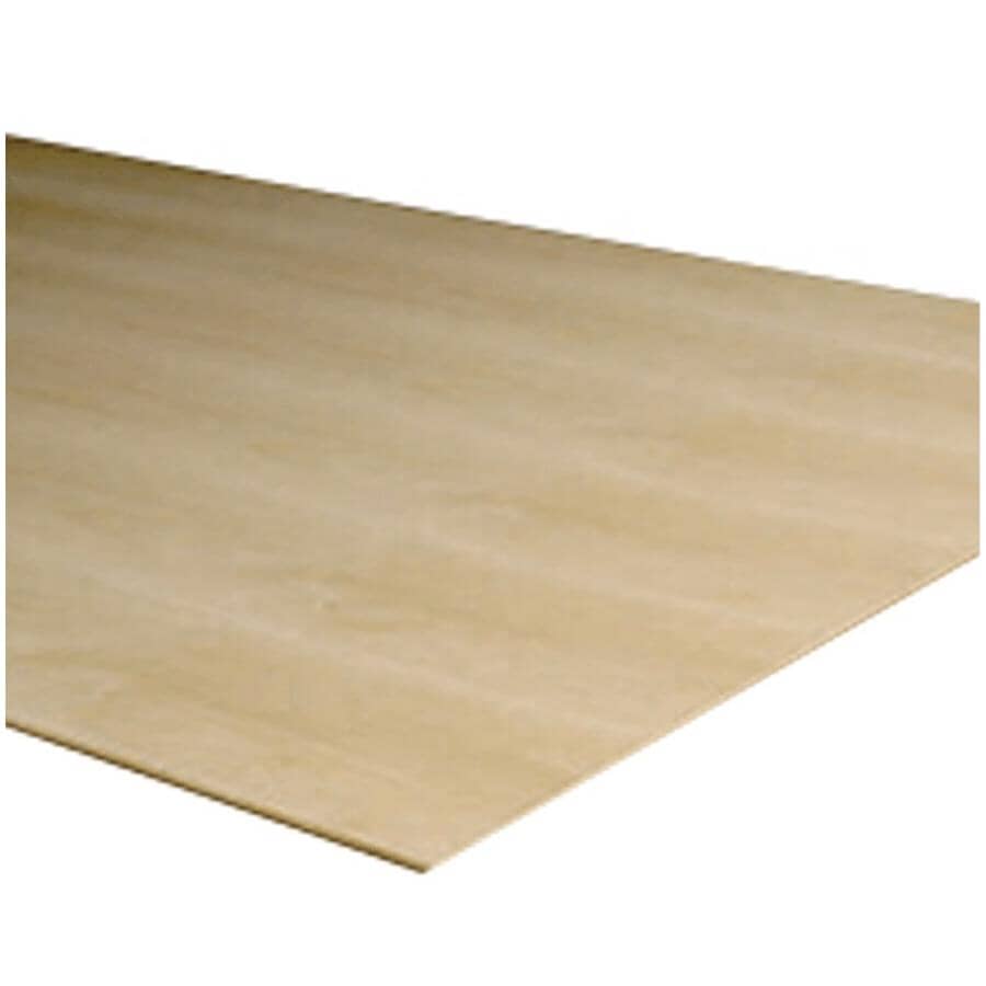 4' x 8' x 1/4" (6 mm) Flat Sliced Particle Core Red Oak Plywood | Home ...