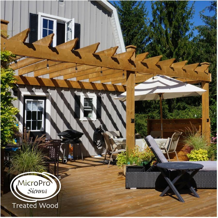 6 x 6 x 12' Sienna Pressure Treated Lumber | Home Hardware