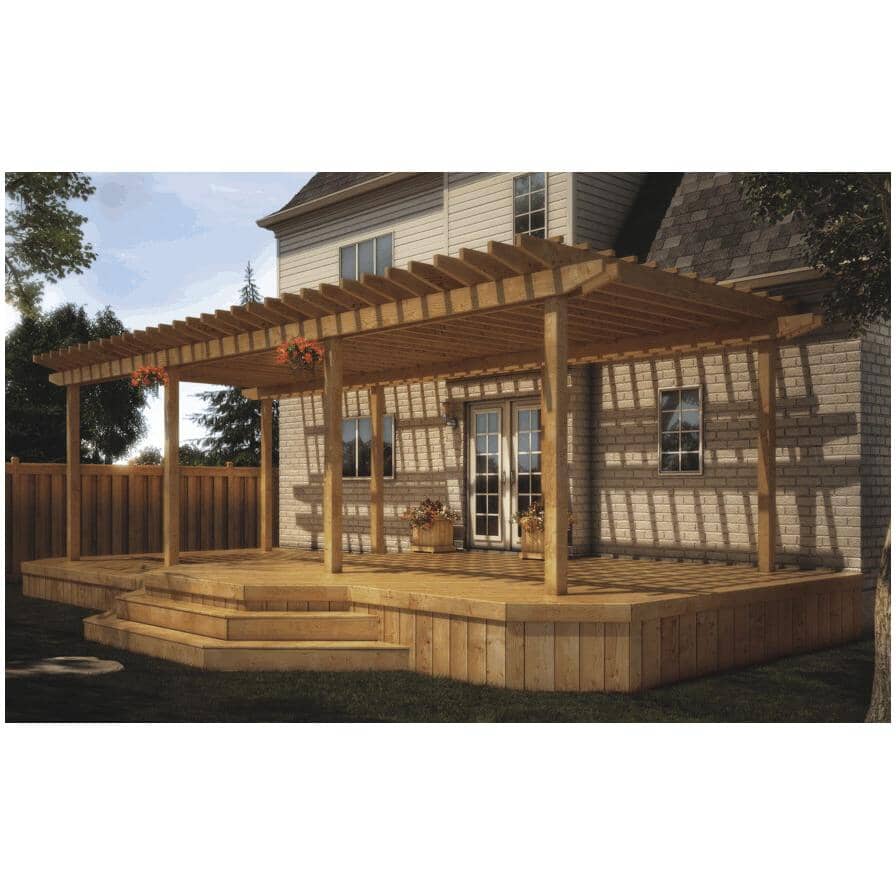 5/4 x 6 x 16' Sienna Pressure Treated Ground Contact Lumber | Home Hardware