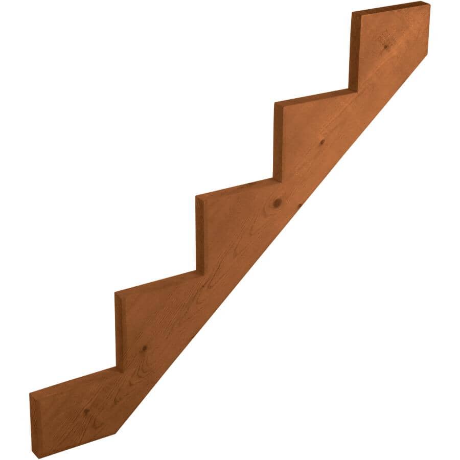 5 Step Terra Pressure Treated Stair Stringer | Home Hardware