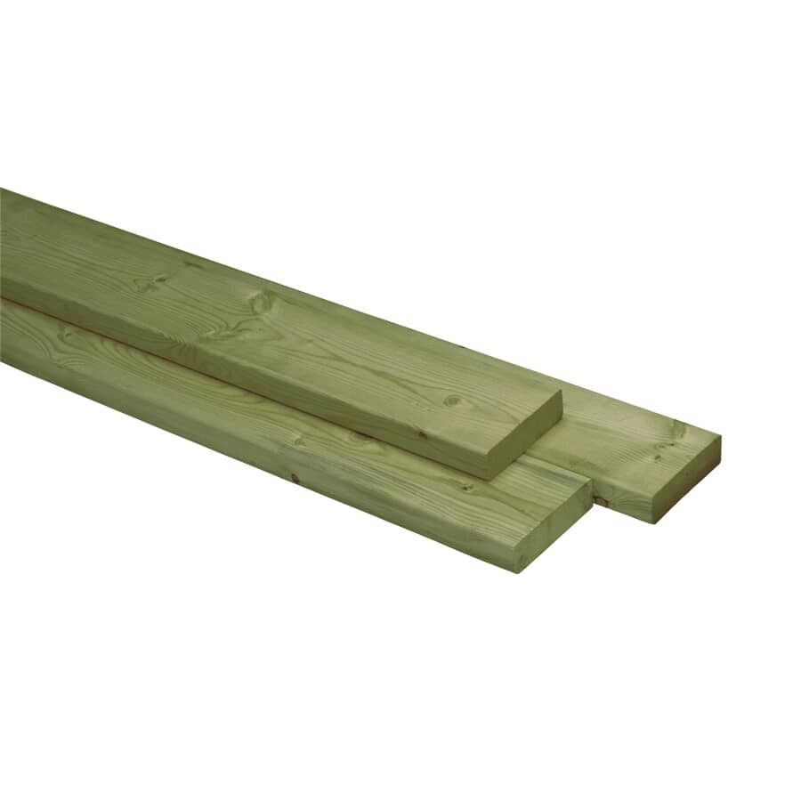 undefined 2 x 6 x 12' Green Kiln Dried ACQ/CA Pressure Treated Lumber ...