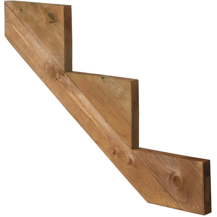 3-Step Sienna Pressure Treated Stair Stringer | Home Hardware