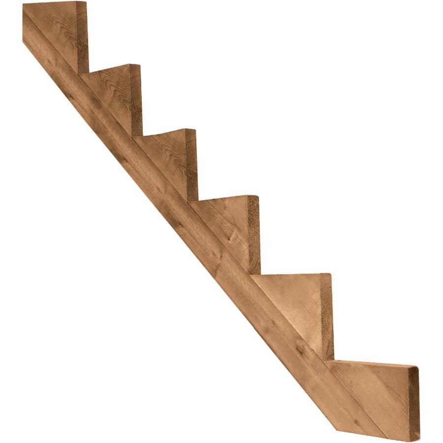 6-Step Sienna Pressure Treated Stair Stringer | Home Hardware